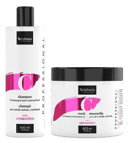 VIS PLANTIS PROFESSIONAL SHAMPOO / MASK FOR DAMAGED AND WEAKENED HAIR ...