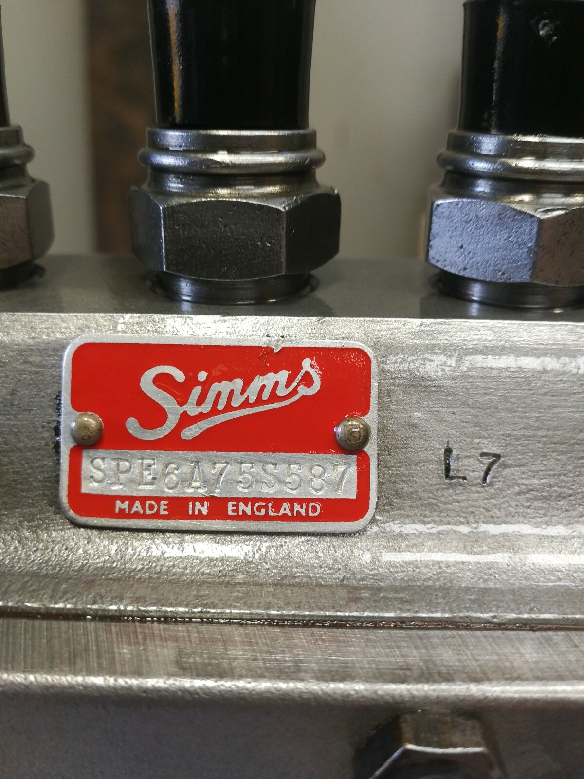 Simms Diesel fuel injection pump SPE6A75S587 P4433 | eBay UK