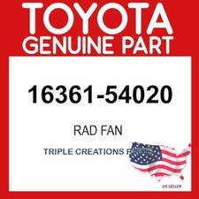 16361-54020 Toyota Fan 1636154020 Genuine OEM Part for sale online | eBay