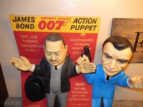 James Bond 1965 Rare 007 gilbert puppet & more | eBay