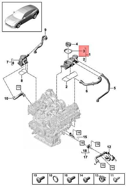 Genuine PORSCHE Cayenne Macan Panamera 95B 971 97A Seal 9A710372700 for ...