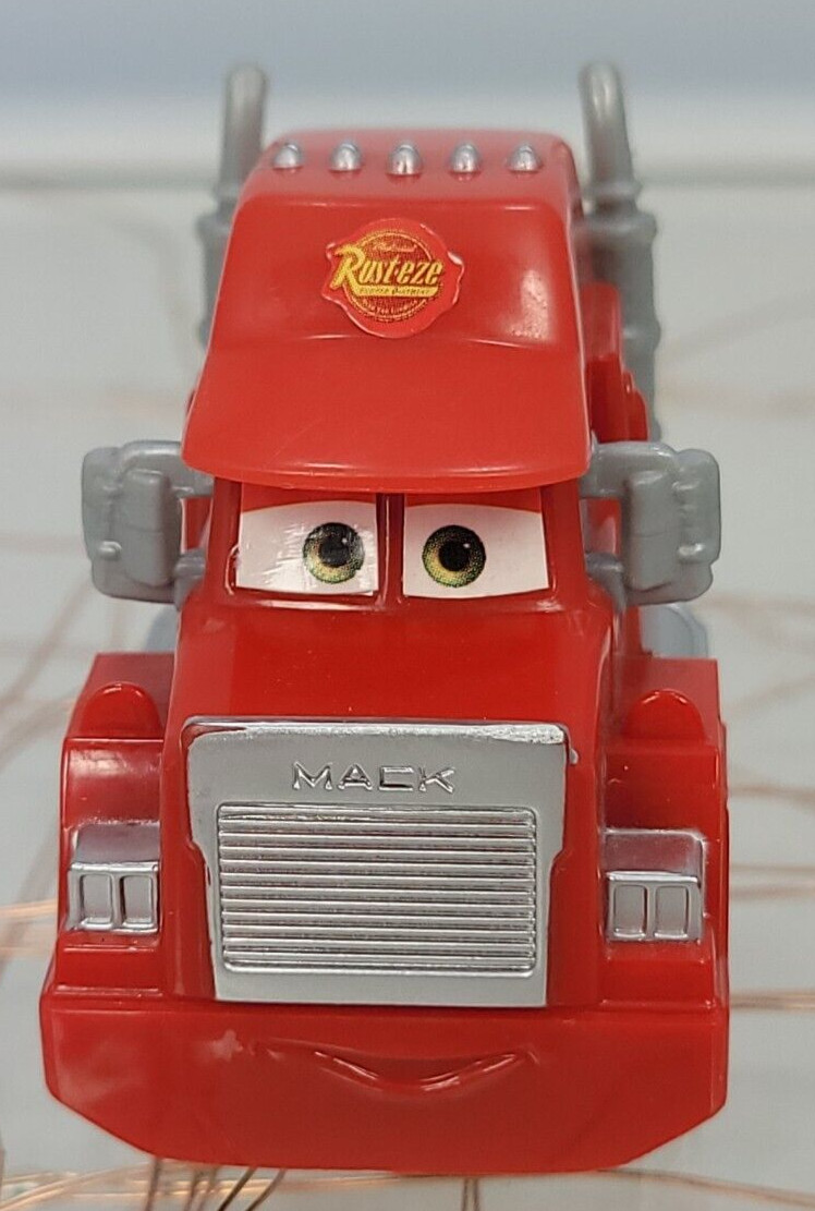 Disney Pixar CARS Rusteze Race Track Mack Truck Racing Center Playset ...