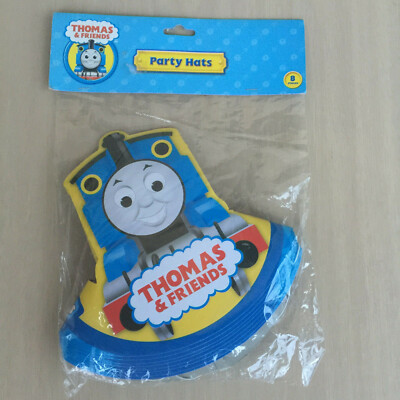 Thomas & friends party hats 2007 NEw in packet RARE Thomas the Tank ...