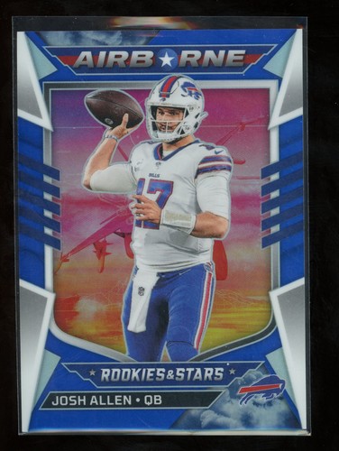 Josh Allen 2022 Panini Rookies & Stars #AI-1 Airborne Blue Prizm /50 | eBay