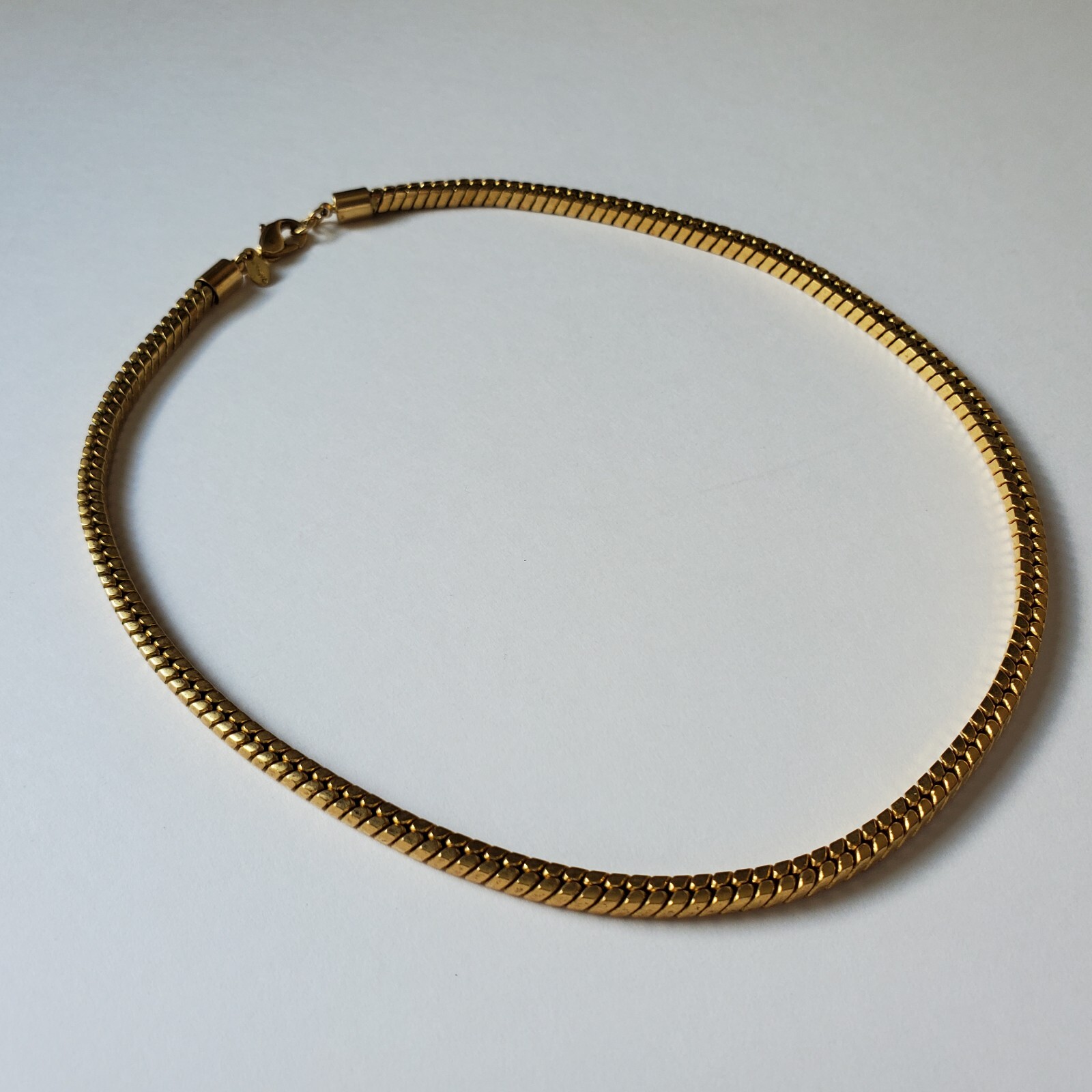 Monet Herringbone Gold Tone Necklace Rope Chain Thick… - Gem