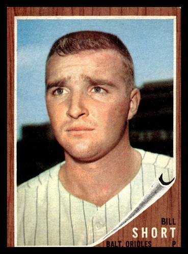 1962 Topps Bill Short #221 Baltimore Orioles Baseball Card | eBay
