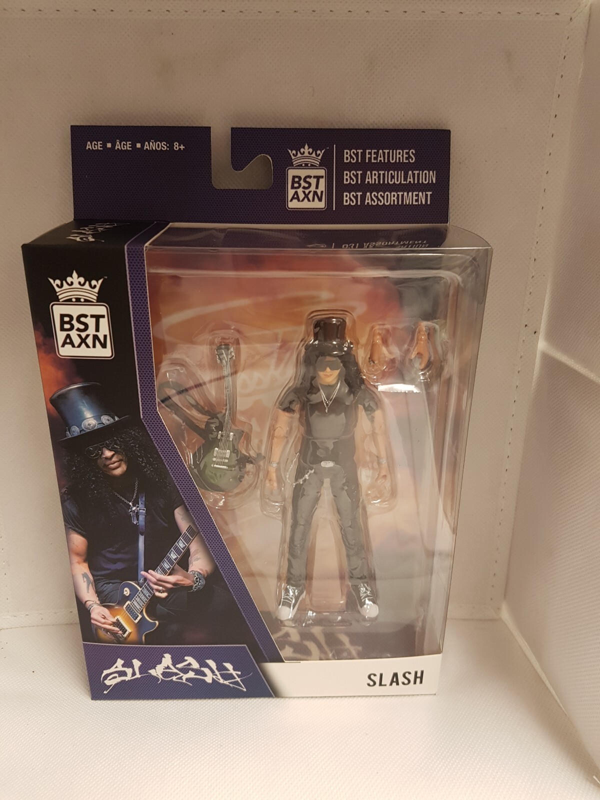 BST AXN Slash Loyal Subjects Action Figure new Guns N' Roses green ...