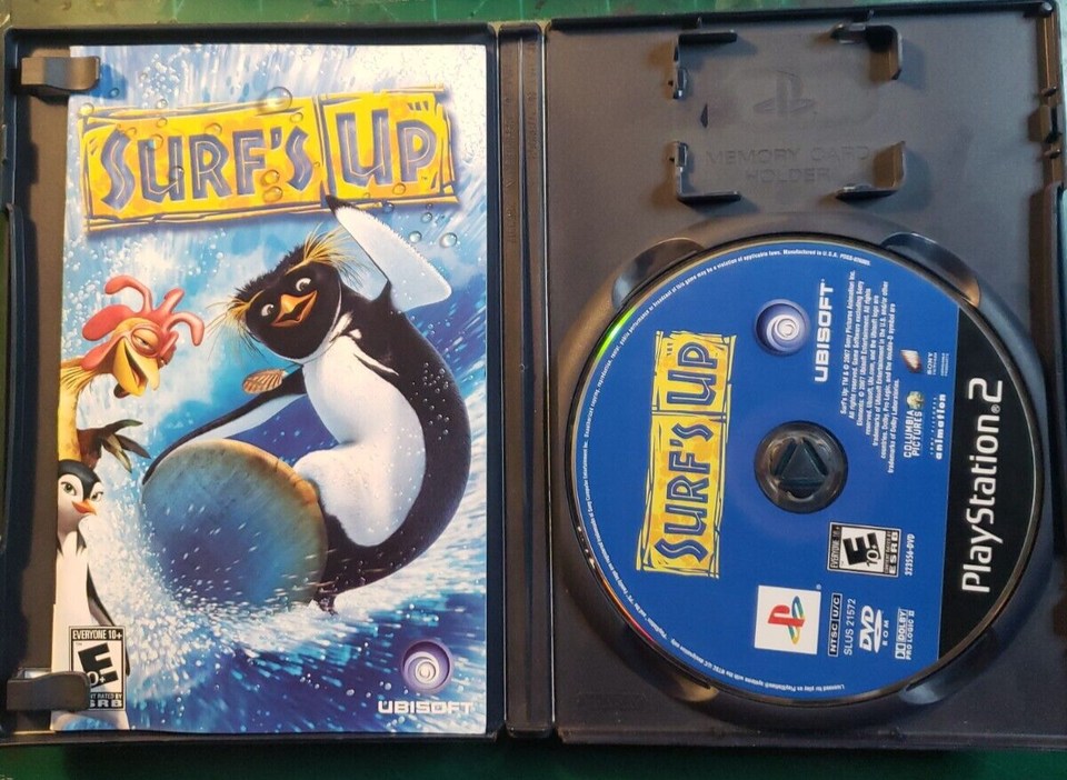 Surf's Up (Sony PlayStation 2, 2007) PS2 Tested & working (CAB1S1 ...