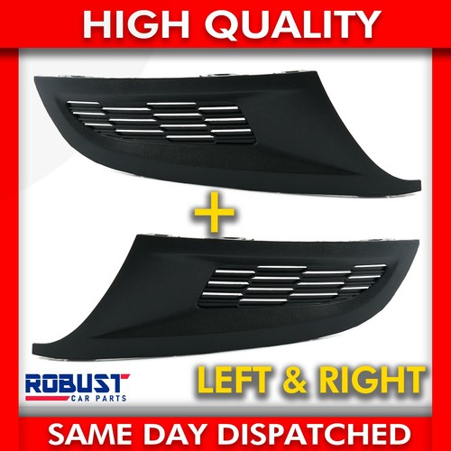 FRONT BUMPER LOWER SIDE GRILL PANEL RIGHT + LEFT FOR VW POLO 6R0853665 ...