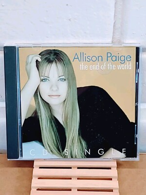 THE END OF THE WORLD by ALLISON PAGE - CD SINGLE (2000) | eBay