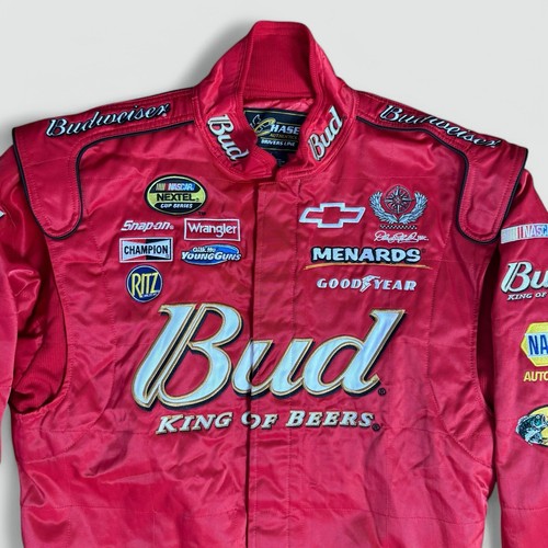 vintage 90s Dale Earnhardt Jr Budweiser jacket - Chase Authentics ...
