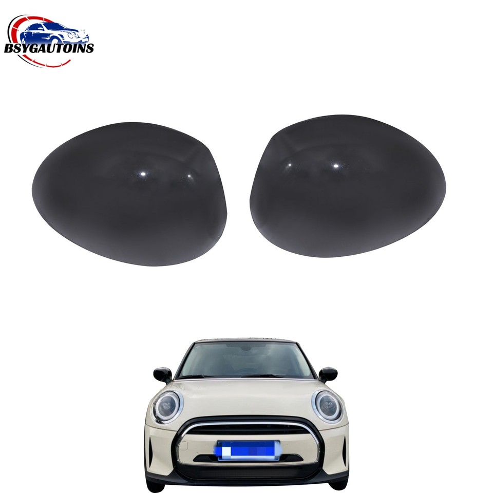 For BMW Mini R55 R56 R57 R58 2007-15 Gloss Black Door Side Wing Mirror ...
