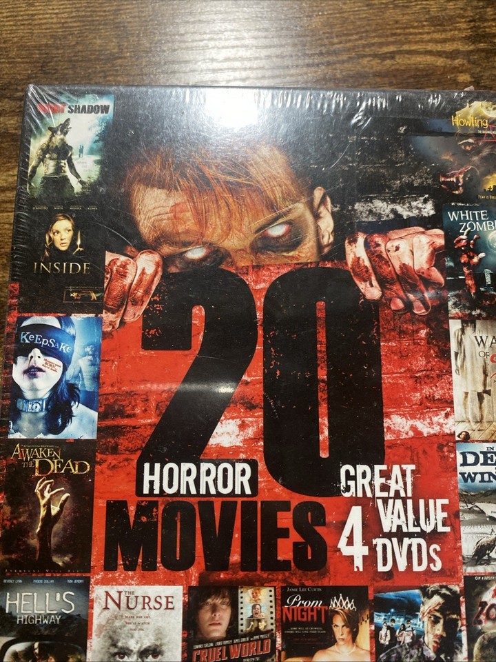 20-Movie Horror Collection- Slasher Gore 4 DVD in Total Brand New ...