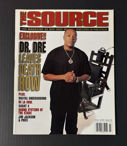 The Source Magazine July 1996 No.82 Dr. Dre Leaves Death Row De La Soul | eBay