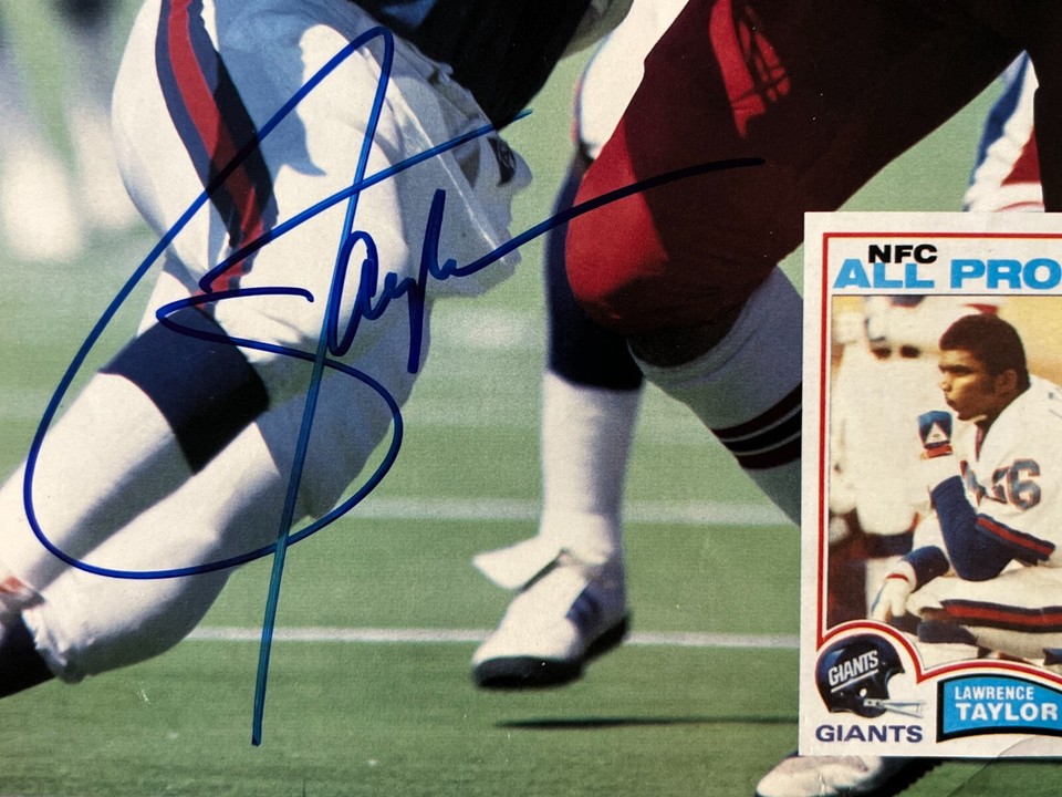 Lawrence Taylor Hand Signed Autographed Beckett Magazine - Jul/Aug 1990 ...