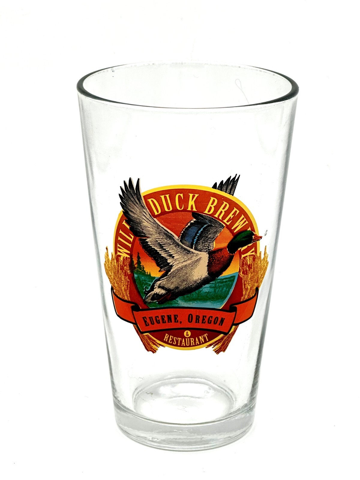 WILD DUCK BREWERY & Restaurant pint glass - Eugene, Oregon | eBay