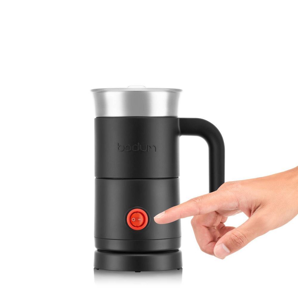 Bodum 10 fl oz Milk Frother Black handle Electric Coffee Steamer 500W ...