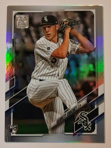 2021 Topps Series 2 GARRETT CROCHET RC Rainbow Foil Parallel #362 White ...