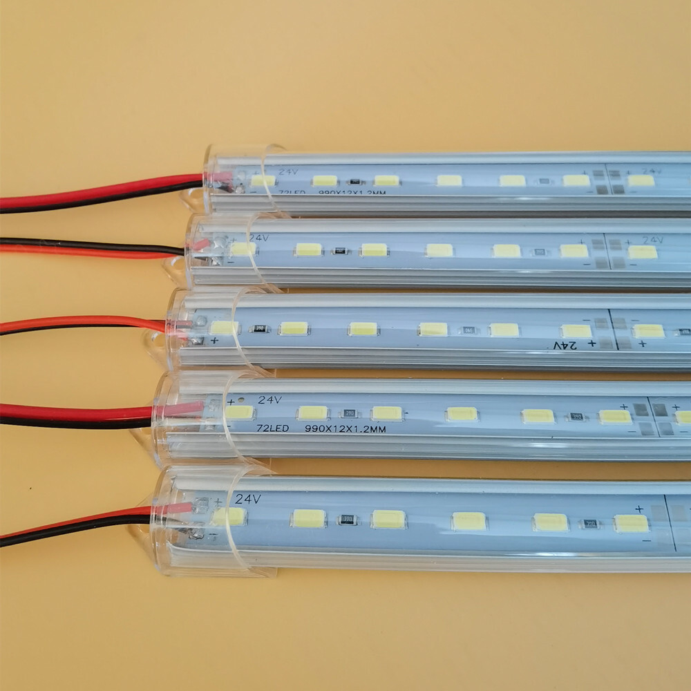 12V/24V 24/48 LED Light Strip 330X15MM Hard Rigid Tube Bar Lam 5730 ...