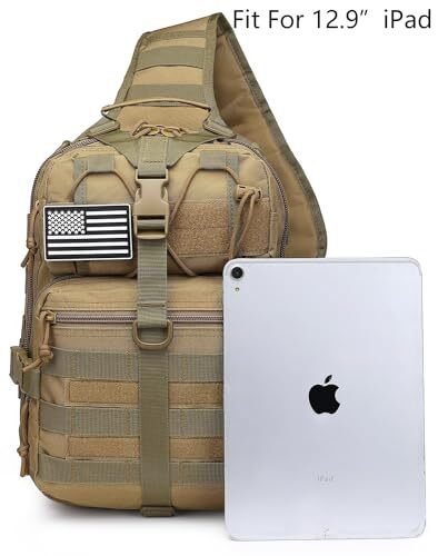 ATBP Tactical Sling Backpack Bag Military Shoulder Bag Pack for Men ...