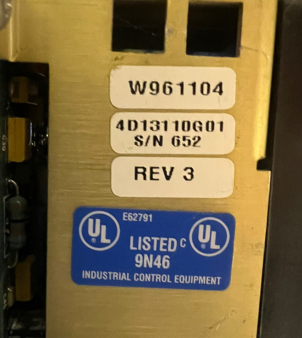 CUTLER HAMMER WESTINGHOUSE IQ DP 4000 RELAY Module IQDP-4000 4D13110G01 ...
