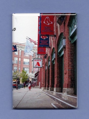 FENWAY PARK *2x3 FRIDGE MAGNET* BOSTON RED SOX STADIUM FIELD BALLPARK ...