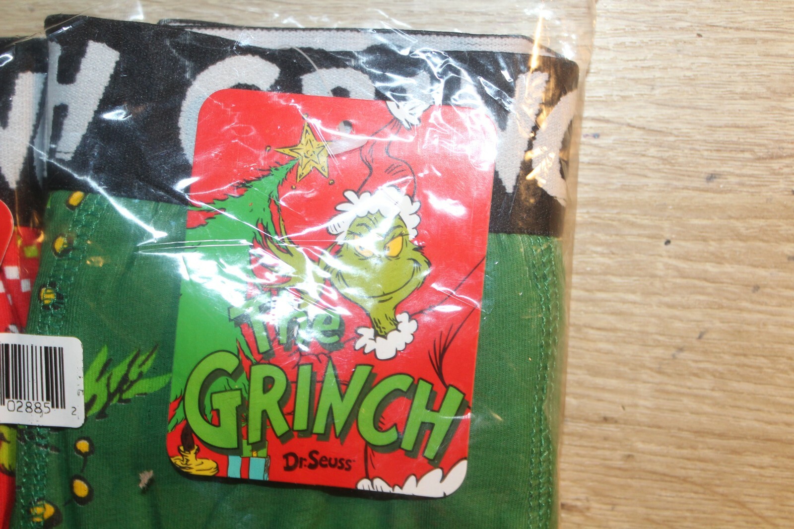 Dr. Seuss The Grinch Who Stole Christmas Men's 2 Pack Boxer Briefs Sz ...