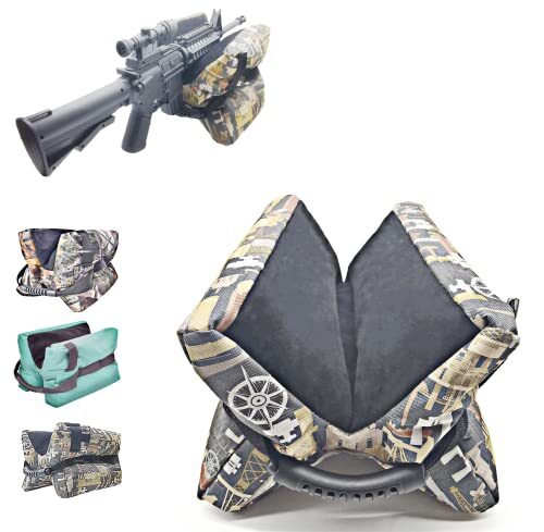 Super-Large Unfilled Shooting Rest Bag for Rifles/Long Guns，Durable ...