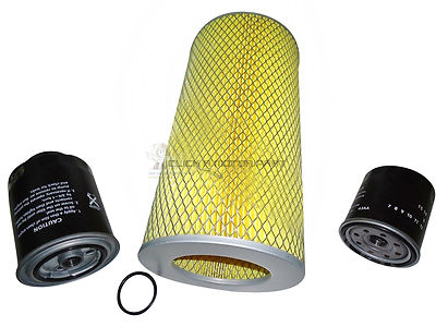 OIL + AIR + FUEL DIESEL FILTER SERVICE KIT NEW FOR TOYOTA HIACE 2.5 D4D ...