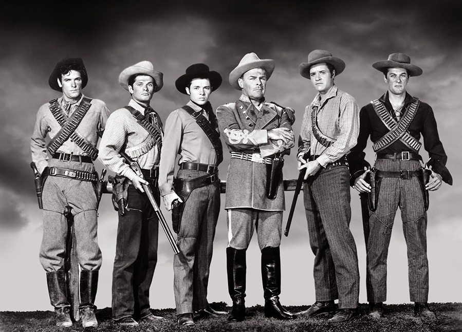 Audie Murphy - Kansas Raiders (1950) - 8 1/2 X 11 - Metek Artwork | eBay
