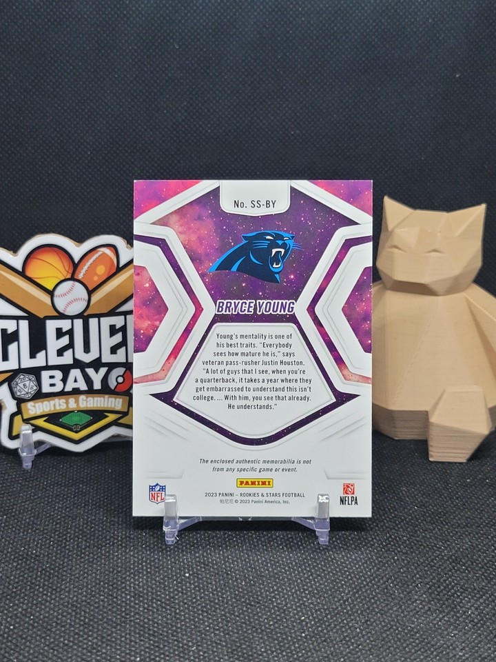 BRYCE YOUNG 2023 Rookies & Stars Star Search Patch Jersey /399 (CBMH ...