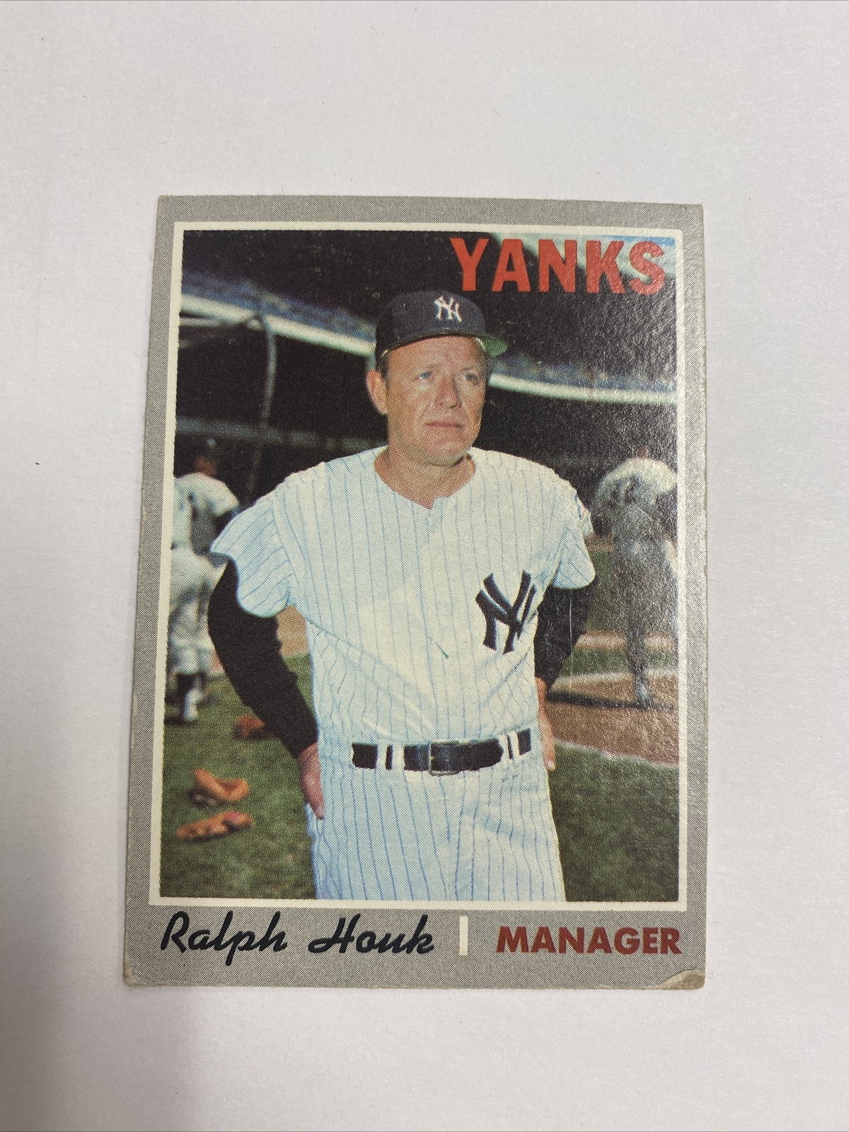 1970 Topps Baseball Ralph Houk New York Yankees Card #273 | eBay