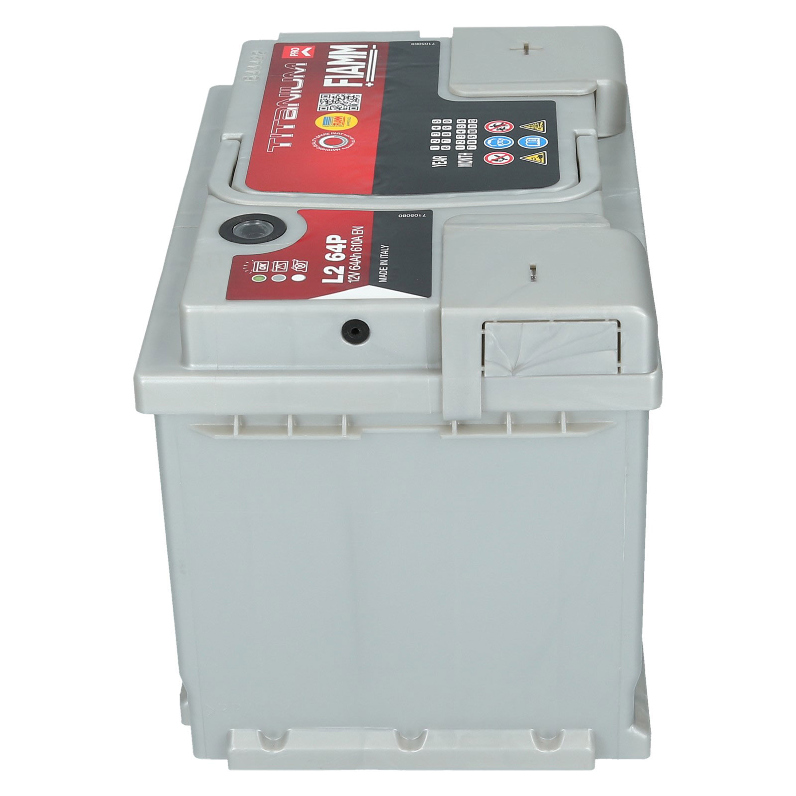 Autobatterie FIAMM TITANIUM PLUS 12V 64Ah 610A/EN PREMIUM BATTERIE ...