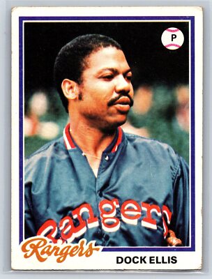 1978 Topps #209 Dock Ellis EX Texas Rangers | eBay