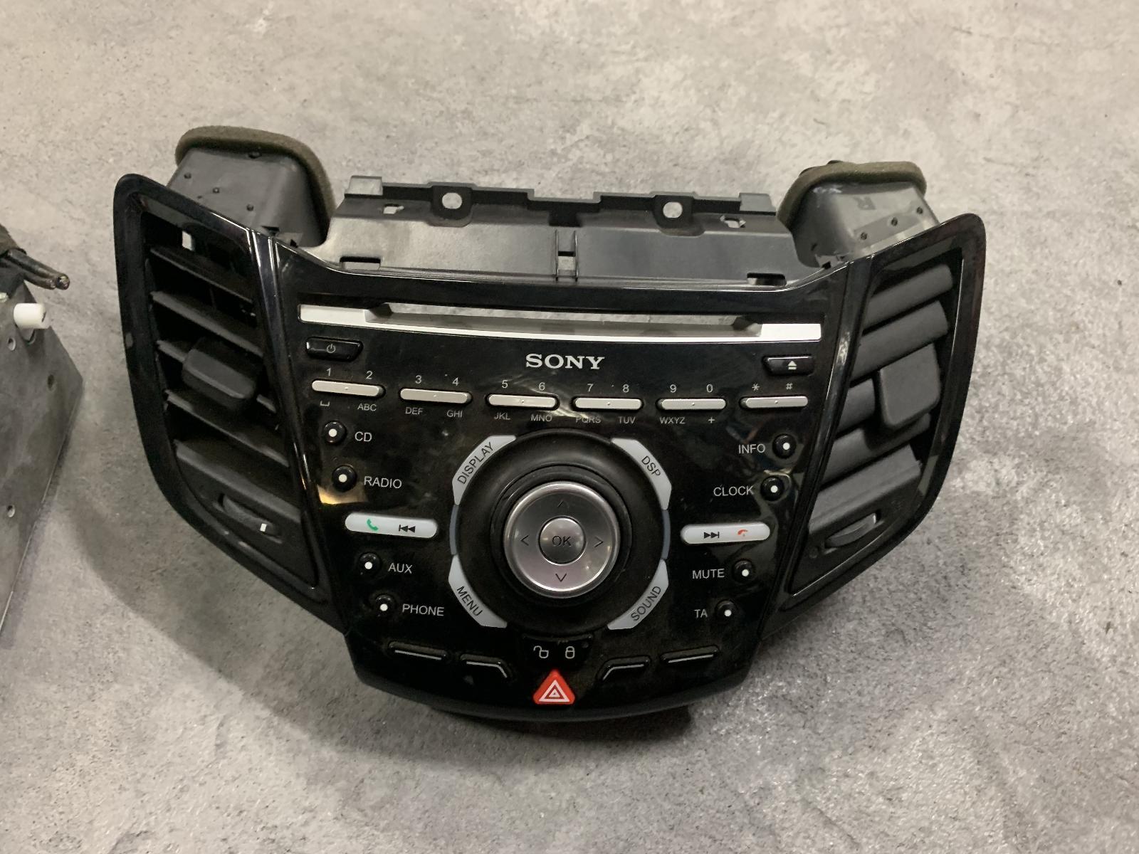 FORD FIESTA STEREO UNIT DASH RADIO CONTROL PANEL/ UNIT, SONY AUDIO ...