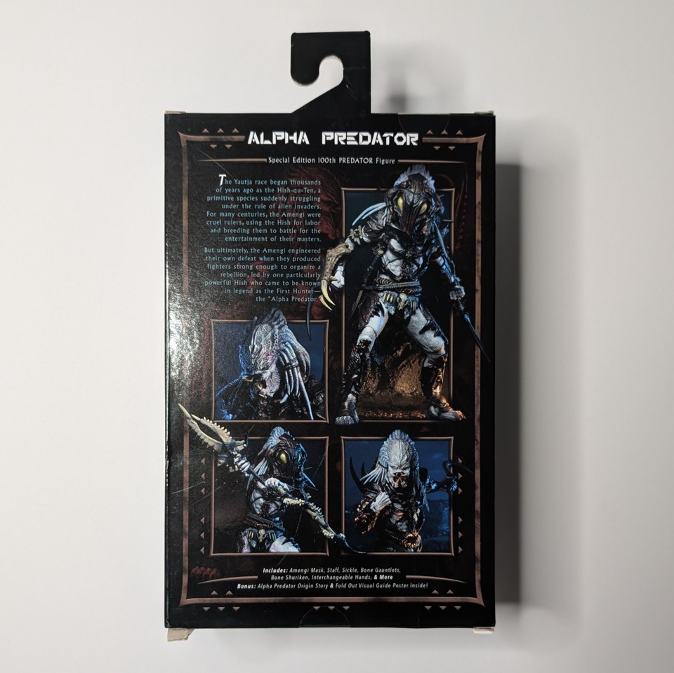 Alpha Predator NECA 100th Figure Sealed | eBay