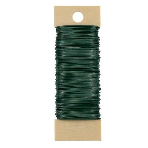 6-Pack 228 Yards 22 Gauge Green Floral Wire Flexible Paddle Wire for ...