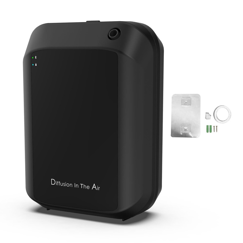 (Black) Smart Scent Air Machine 150ml Aromatherapy Diffuser Essential ...