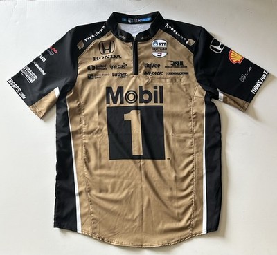 Graham Rahal - Rahal Letterman Lanigan Racing Mobil 1 Pit Crew Shirt ...