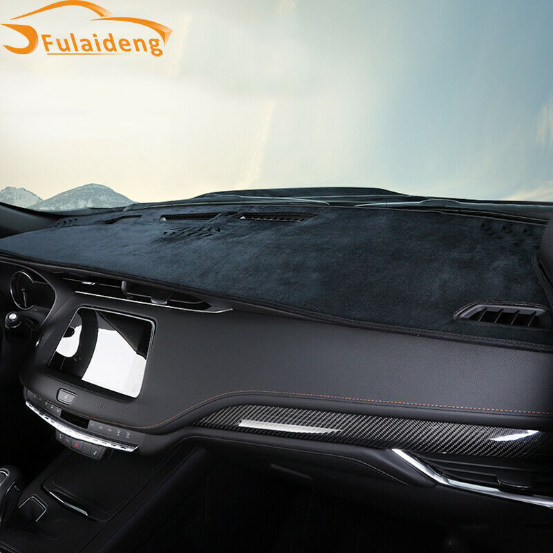 For Cadillac XT4 2018-2022 Black CAR Dashboard Dash Mat DashMat Sun ...