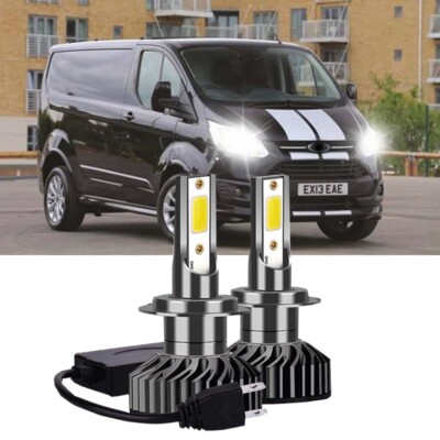 FOR Ford Transit Custom H7 LED HID Conversion Headlight Kit - CANBUS ...