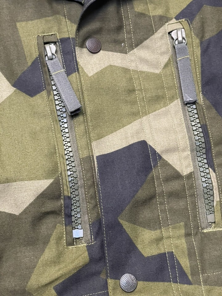 Genuine Swedish Army M90 camouflage uniform jacket - NWOT | eBay