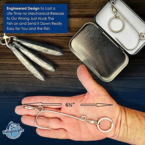 Fishsaverpro Fish Descending Device or Descender for Deep Water Release ...