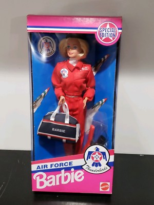 Thunderbirds, Air Force Barbie Doll (Special Edition by Mattel, 11552 ...