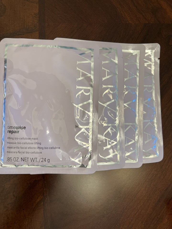 Mary Kay Timewise Repair Lifting Bio-Cellulose Mask 4 Units | eBay