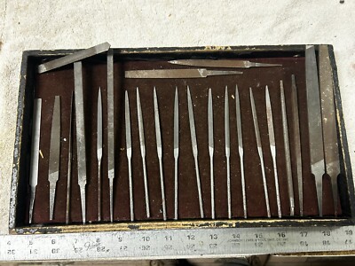 MACHINIST TOOL LATHE MILL Machinist Lot of Needle and Small Files | eBay