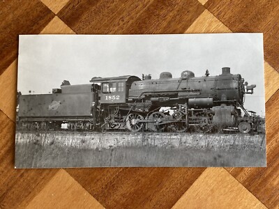 Chicago North Western Railroad Steam Engine Locomotive 1852 Vintage ...