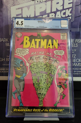 Batman #171 - CGC 4.5, Off-White to White Pages, First Appearance of ...