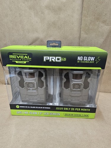 Tactacam REVEAL PRO 3.0 No-Glow Cellular Trail Camera 2-Pack | eBay