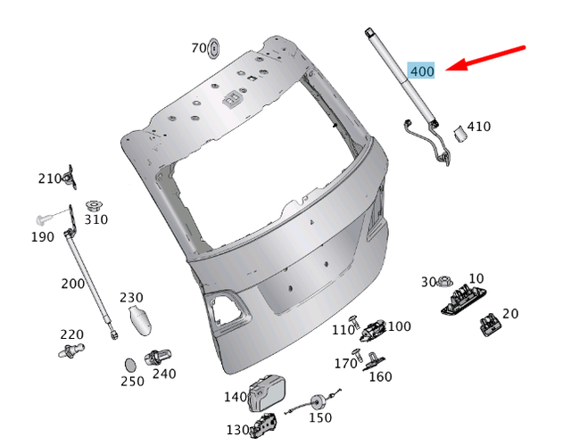 MERCEDES GLE W166 Drive Strut Spindle A1668900000 for sale online | eBay